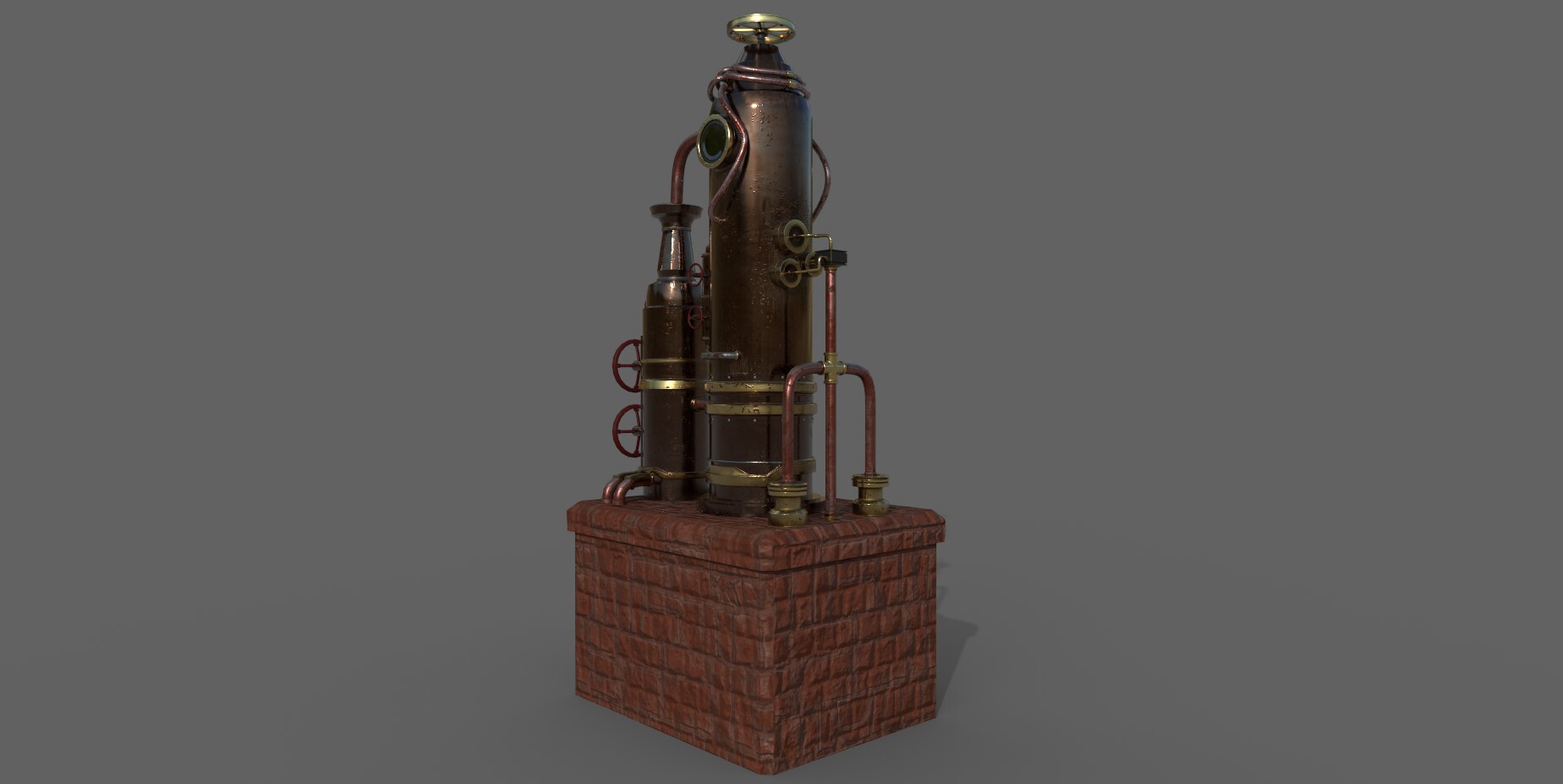 ArtStation - Steampunk Machine