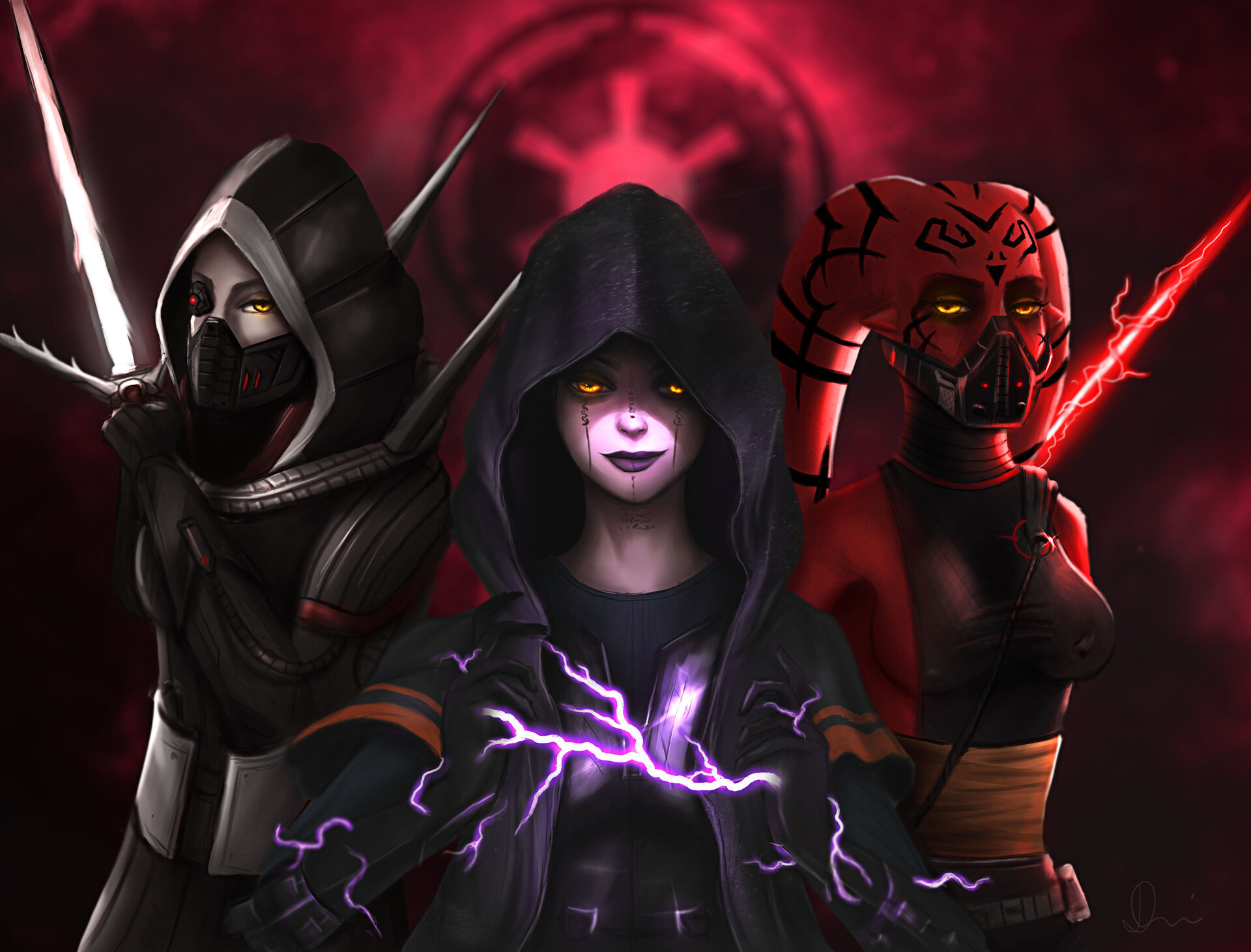 ArtStation - Star Wars Sith Lords