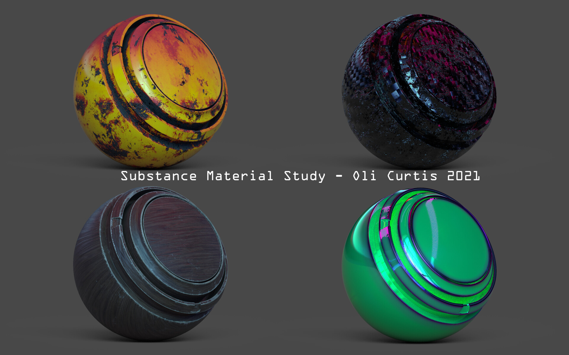 ArtStation - Substance Material Studies