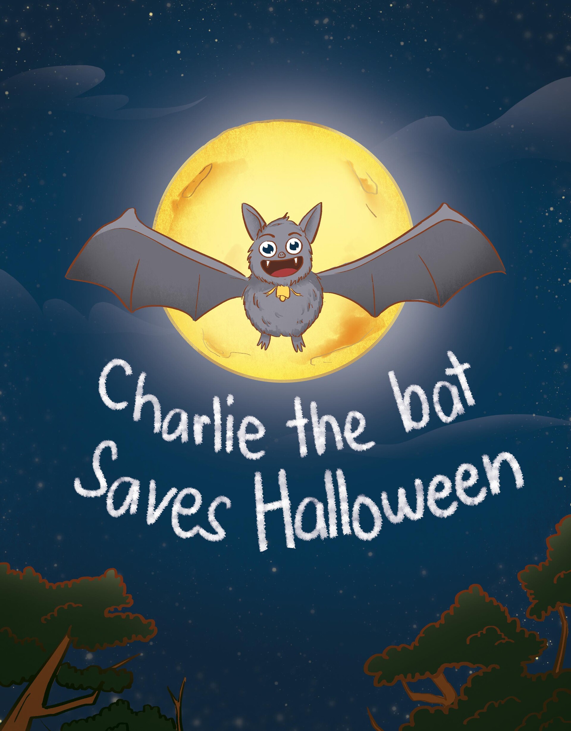 ArtStation - Charlie the bat Saves Halloween