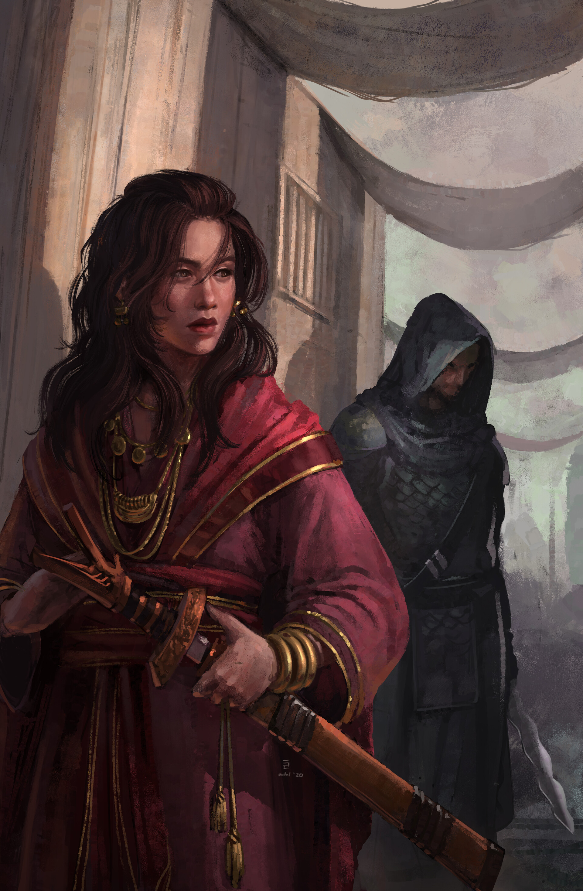 ArtStation - The Legacy of the Lost Mage Book Cover 1