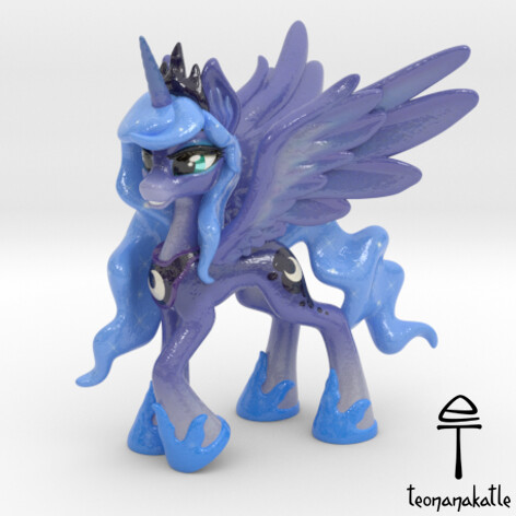 ArtStation - Princess Luna [My Little Pony]