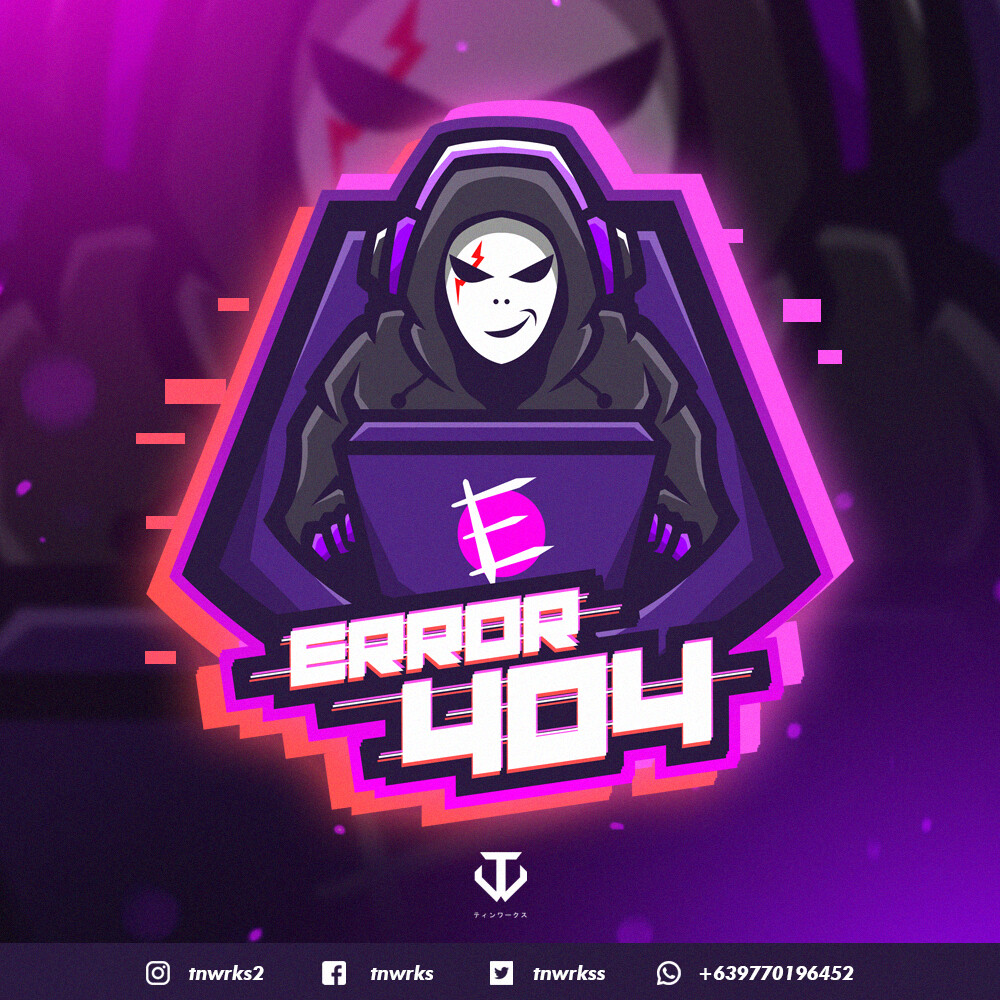 ArtStation - Error404 Esports Logo!