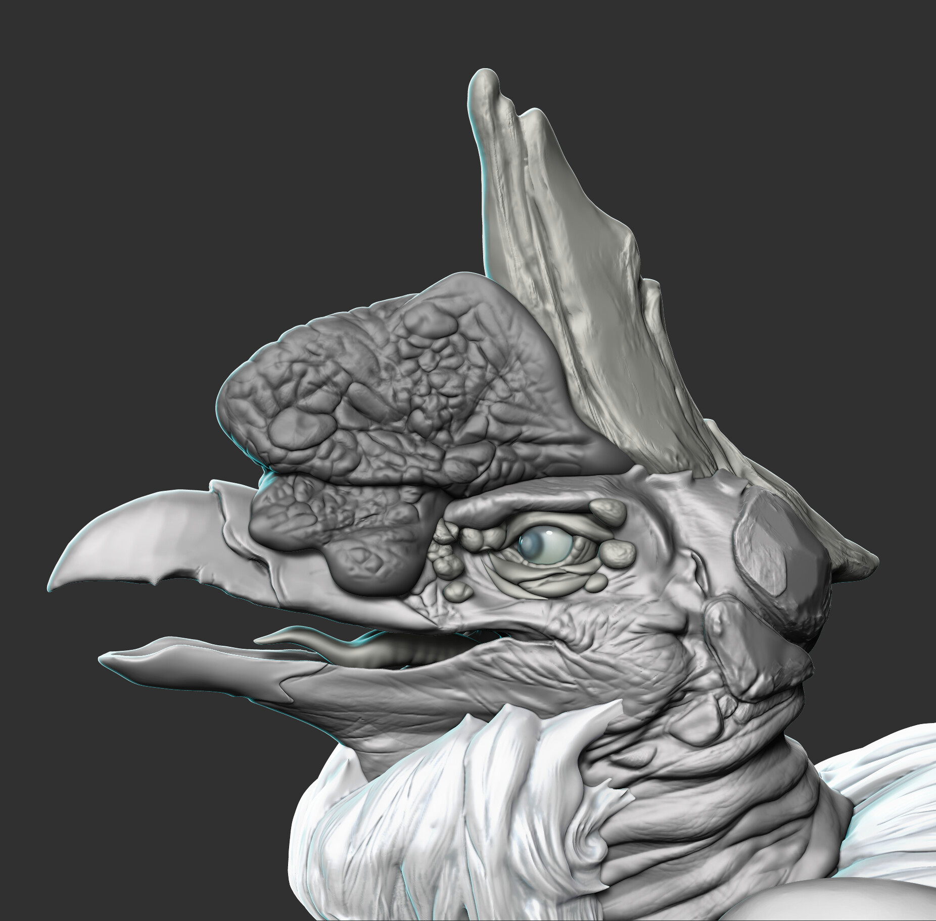 ArtStation - Grif dragon creature concept