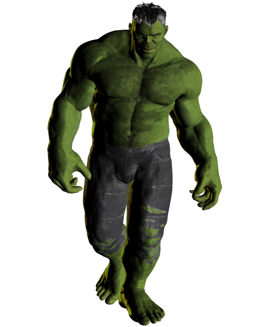 ArtStation - Hulk for Daz3d_G8M