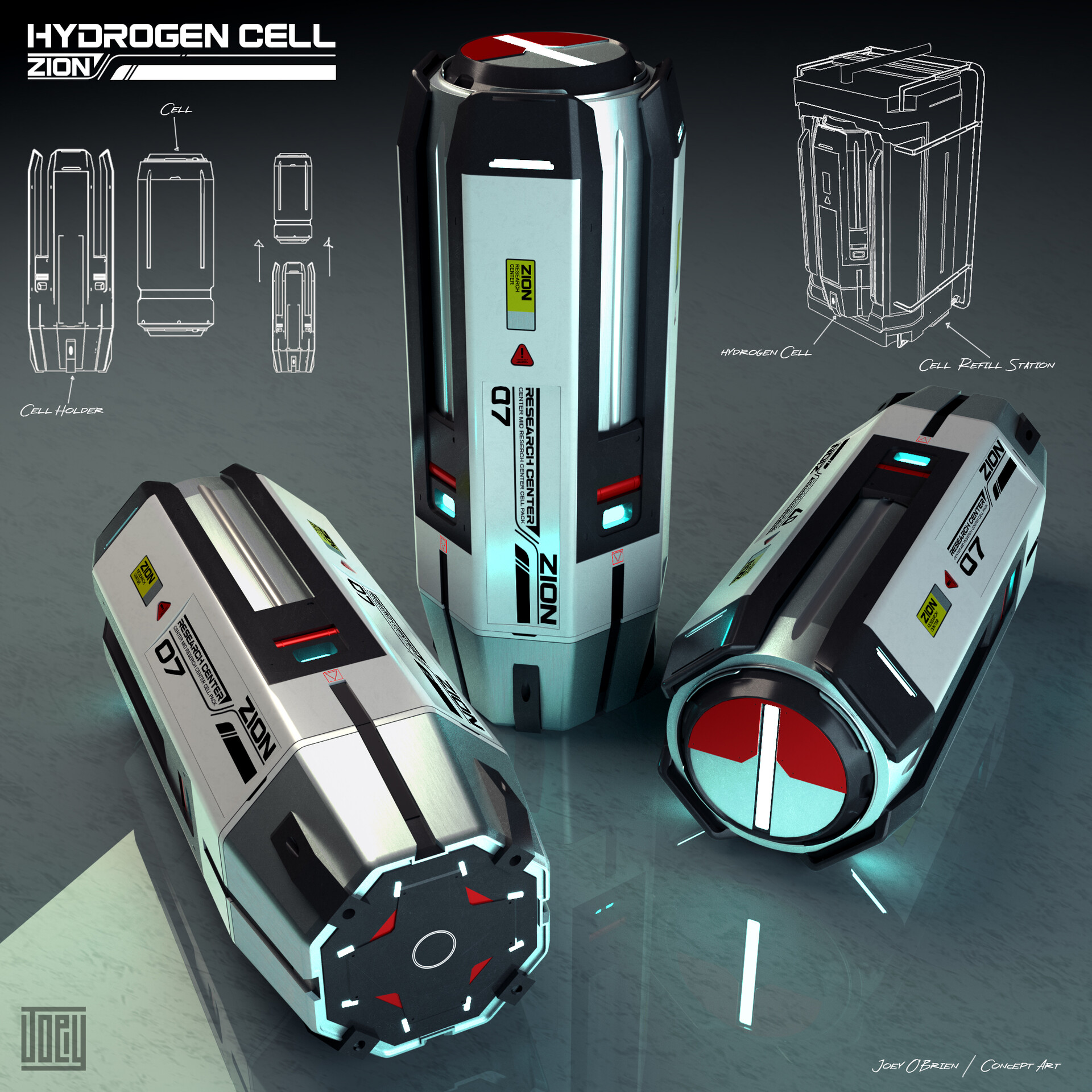 ArtStation - Hydrogen Cell
