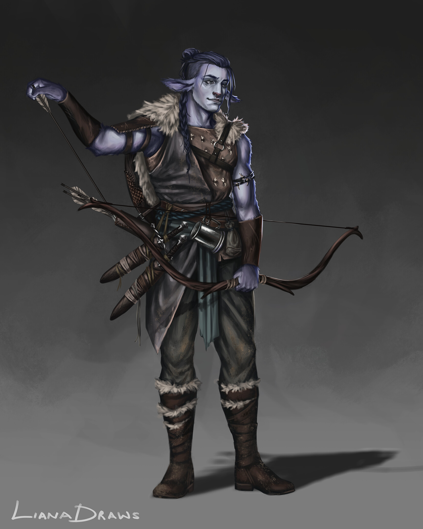 ArtStation - Firbolg Ranger