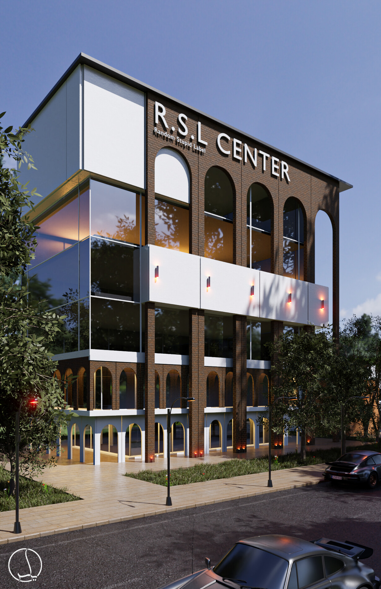 ArtStation - The Second Most Boring Building In The world