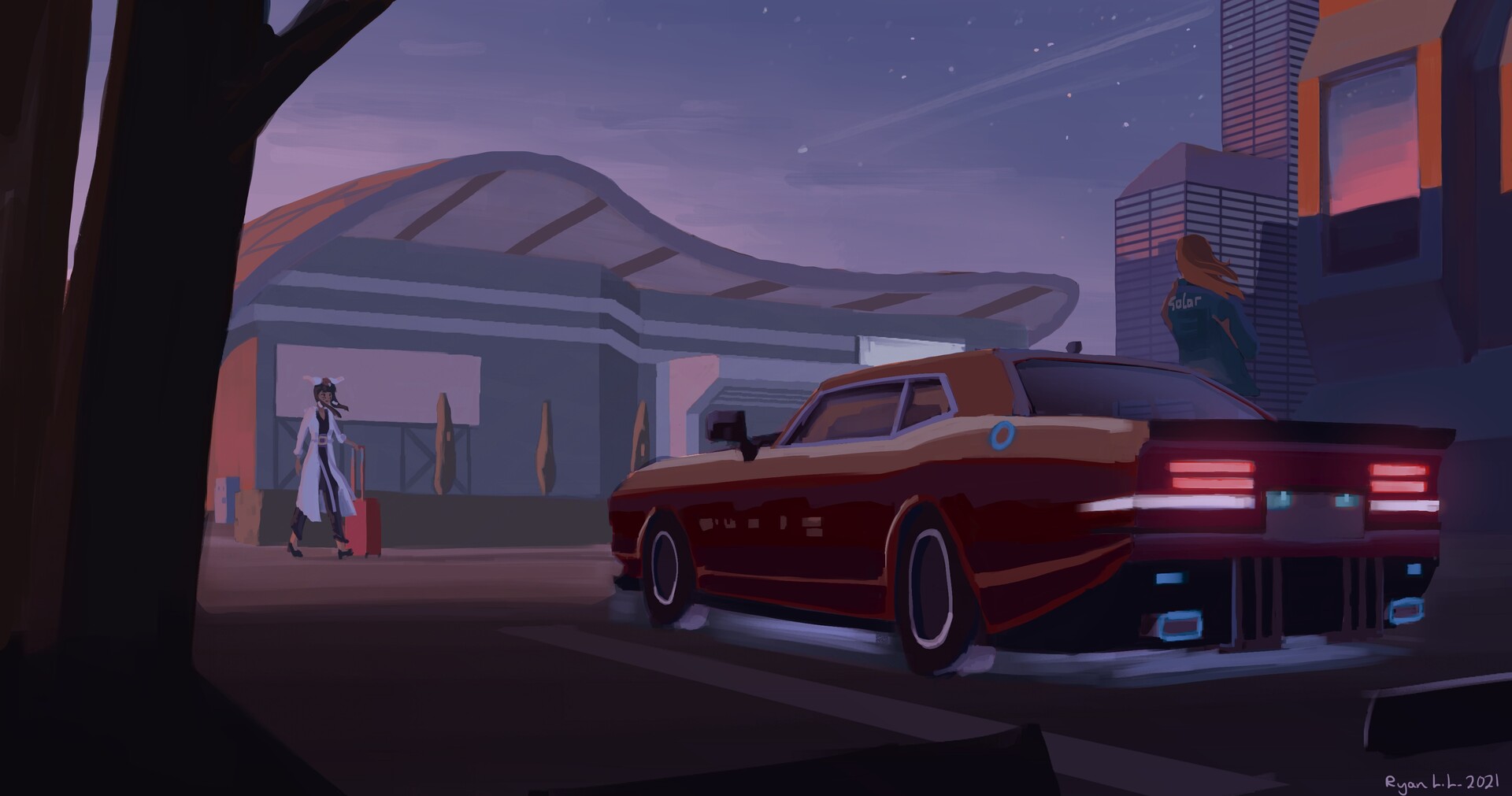 ArtStation - Muscle Car