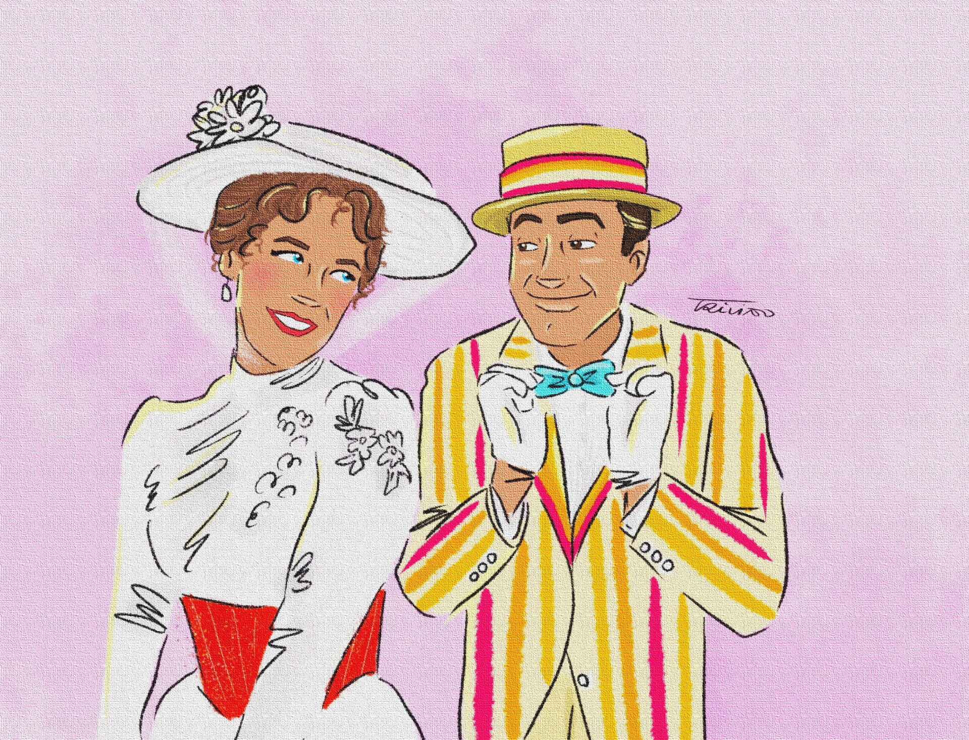 ArtStation - Mary Poopins and Bert