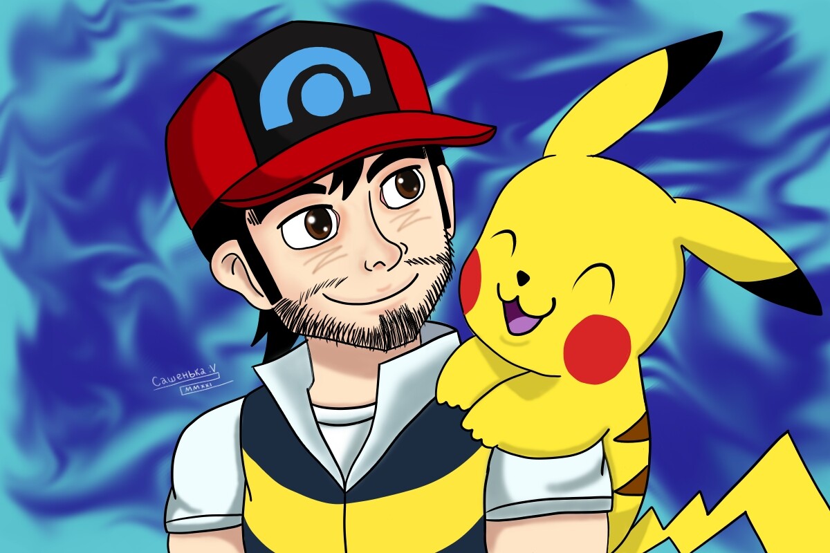 ArtStation - Grown Up Ash