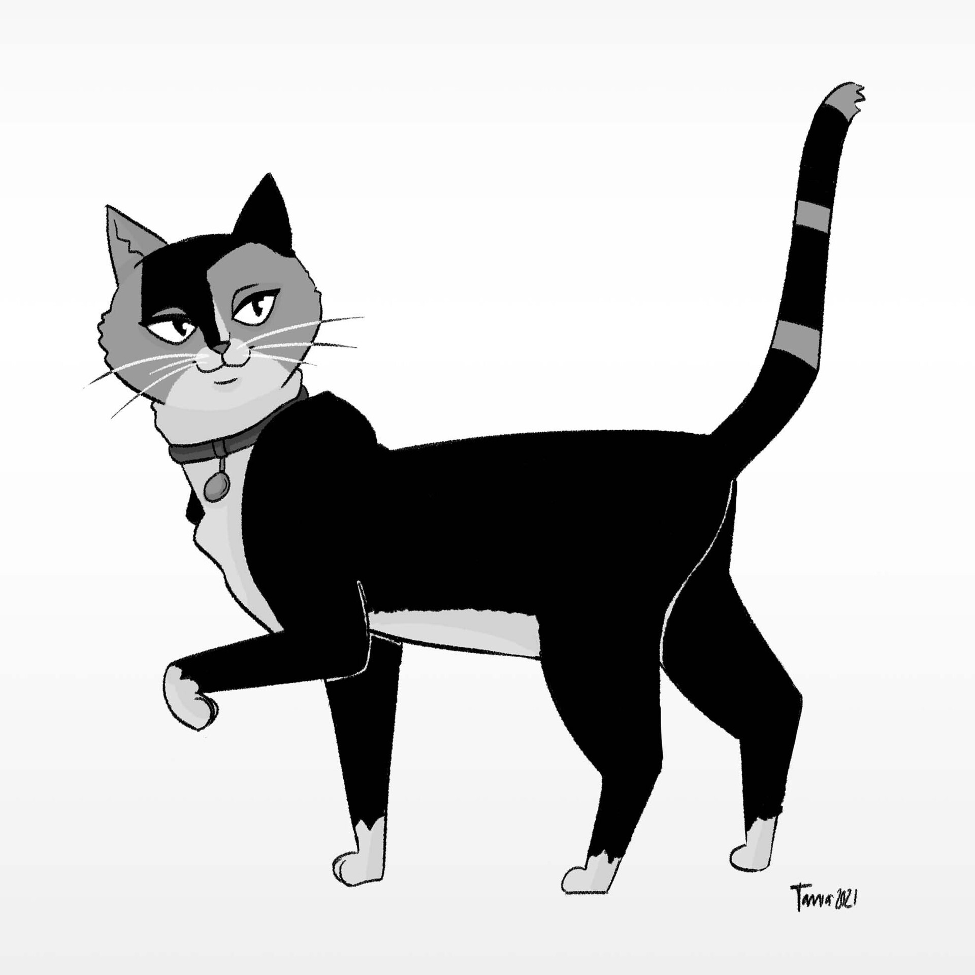 ArtStation - A Cat is Coming: Ms Mimi