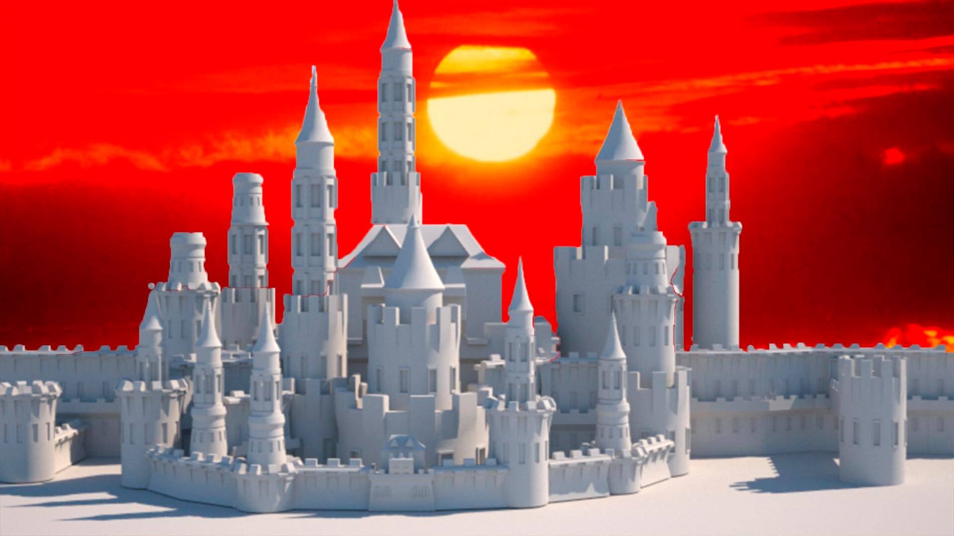 ArtStation - Castelo 3d