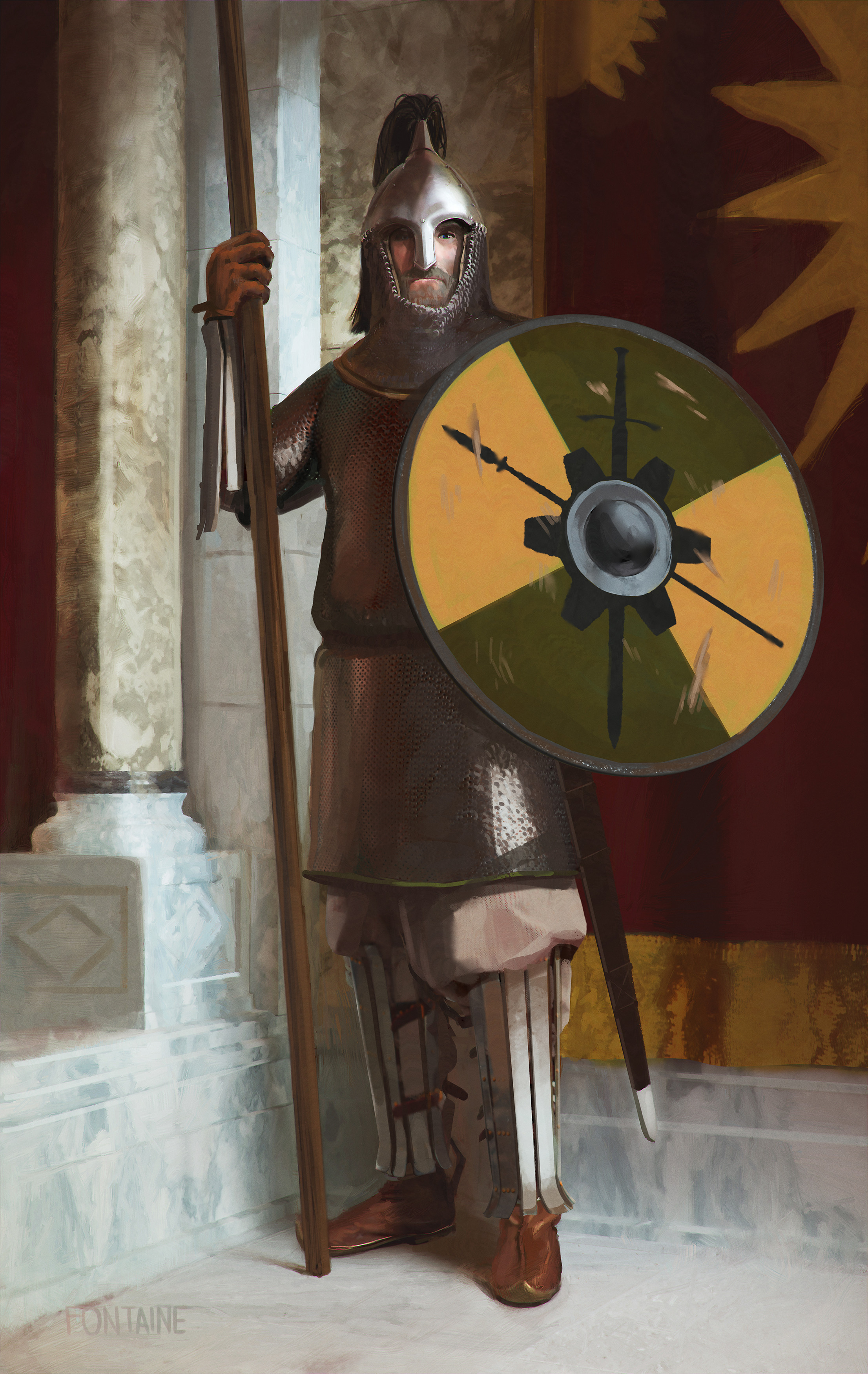 It would be such a cool raider skin... Art by Raf Grassetti : r/forhonor