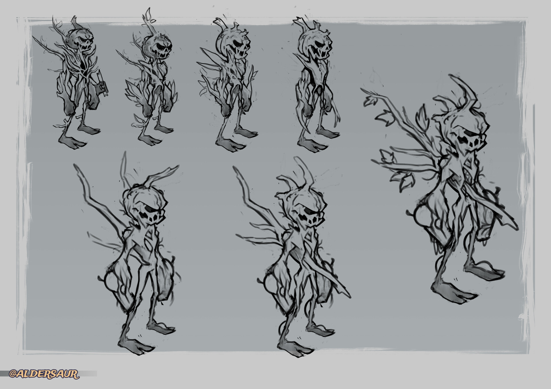 pumpkin creature cos