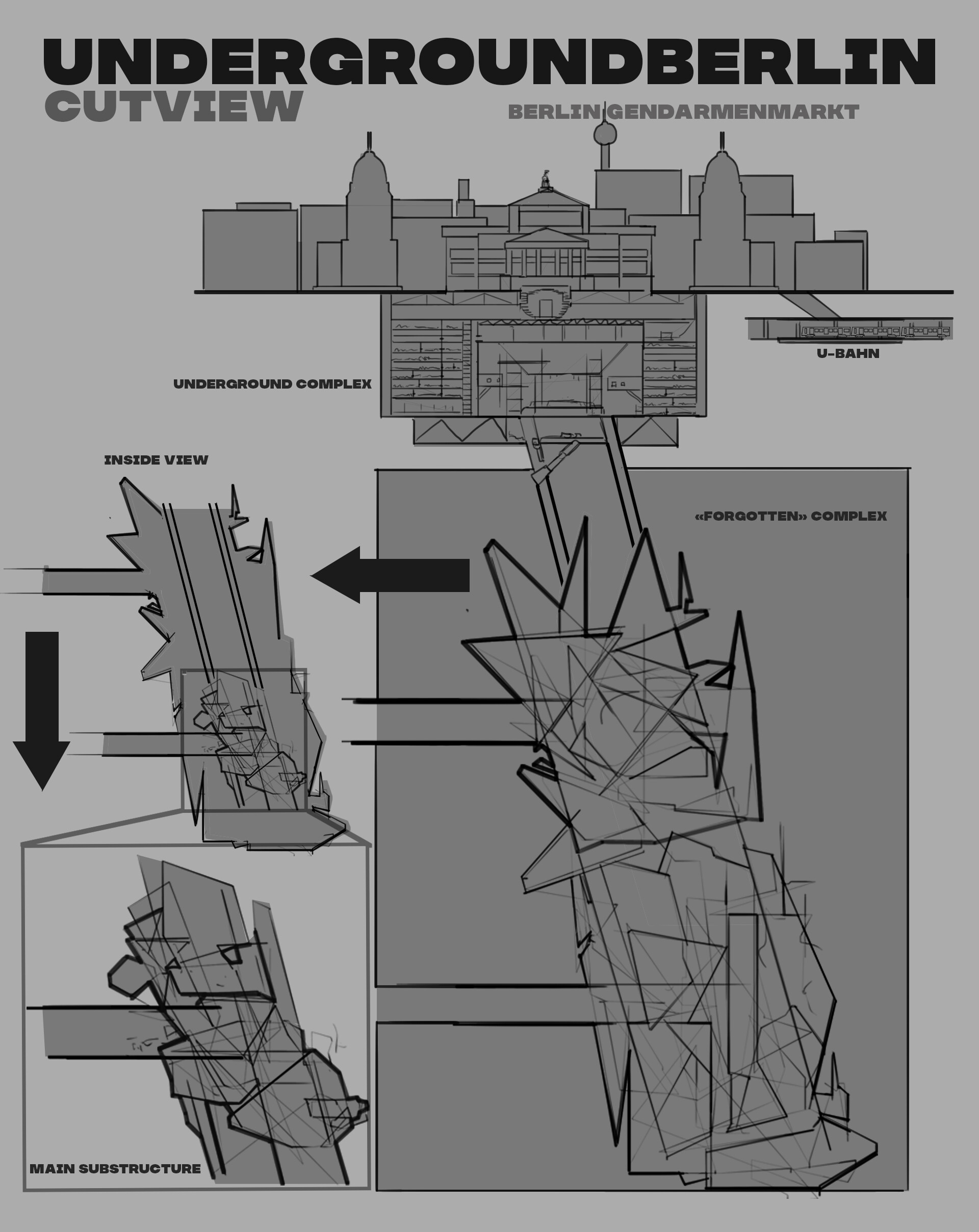 ArtStation - Cut View - Concept art