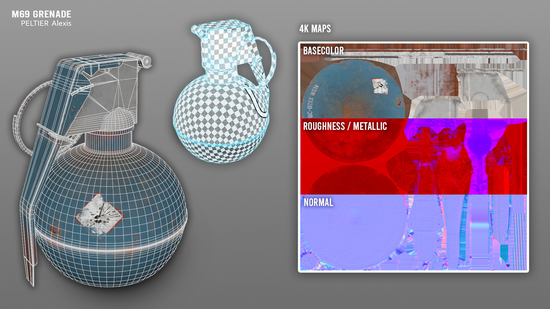 Alexis PELTIER - M69 Practise Grenade