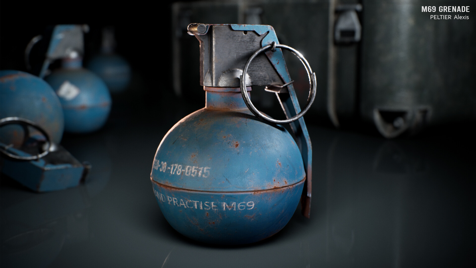 Alexis PELTIER - M69 Practise Grenade