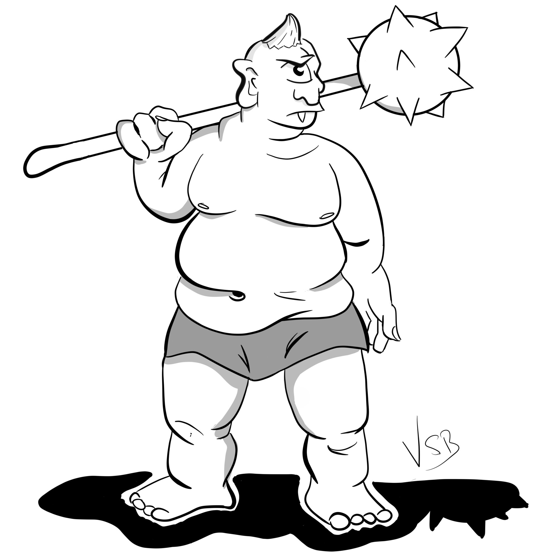 ArtStation - Inktober: Voluminoso/Bulky