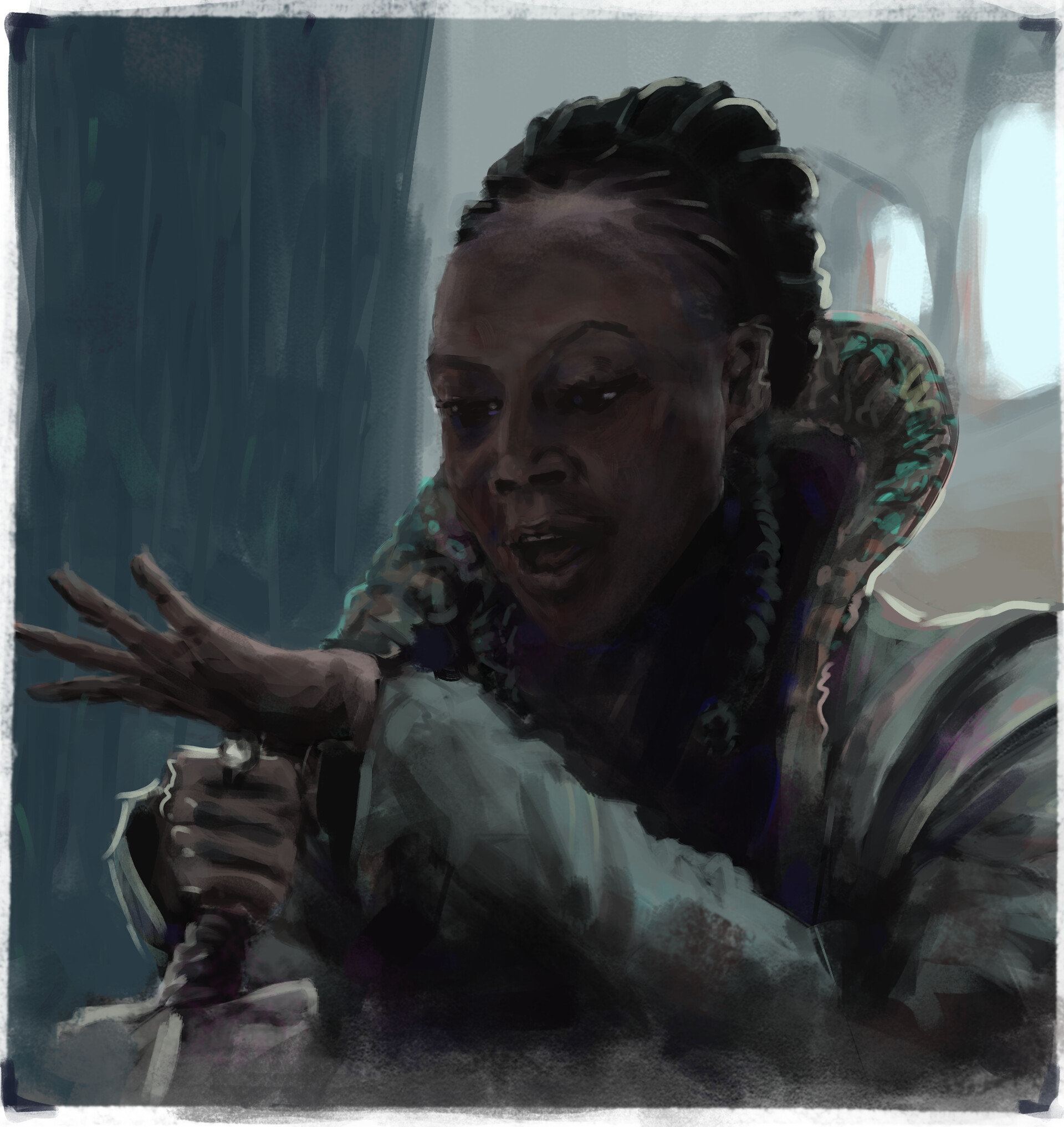 ArtStation - The Witcher: Fringilla's anger