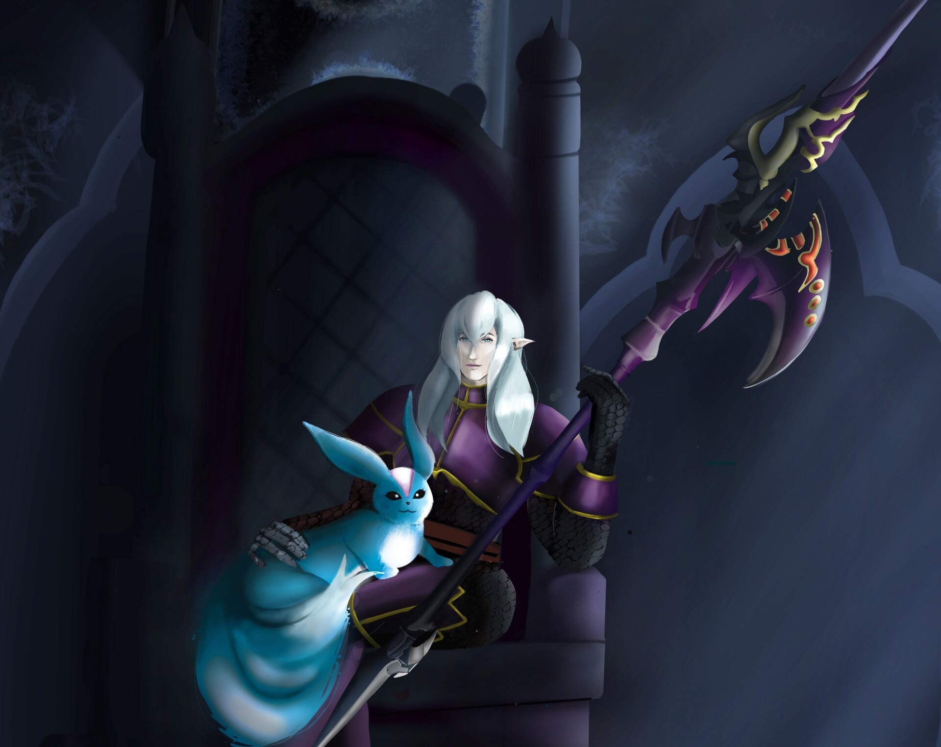 ArtStation - Estinien Wyrmblood fanart