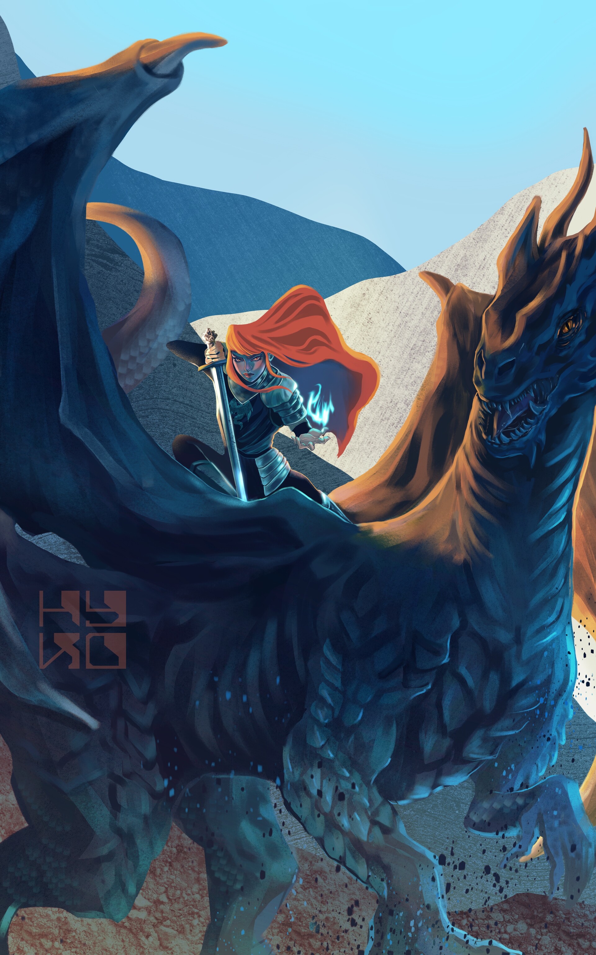 ArtStation - Dragon Rider