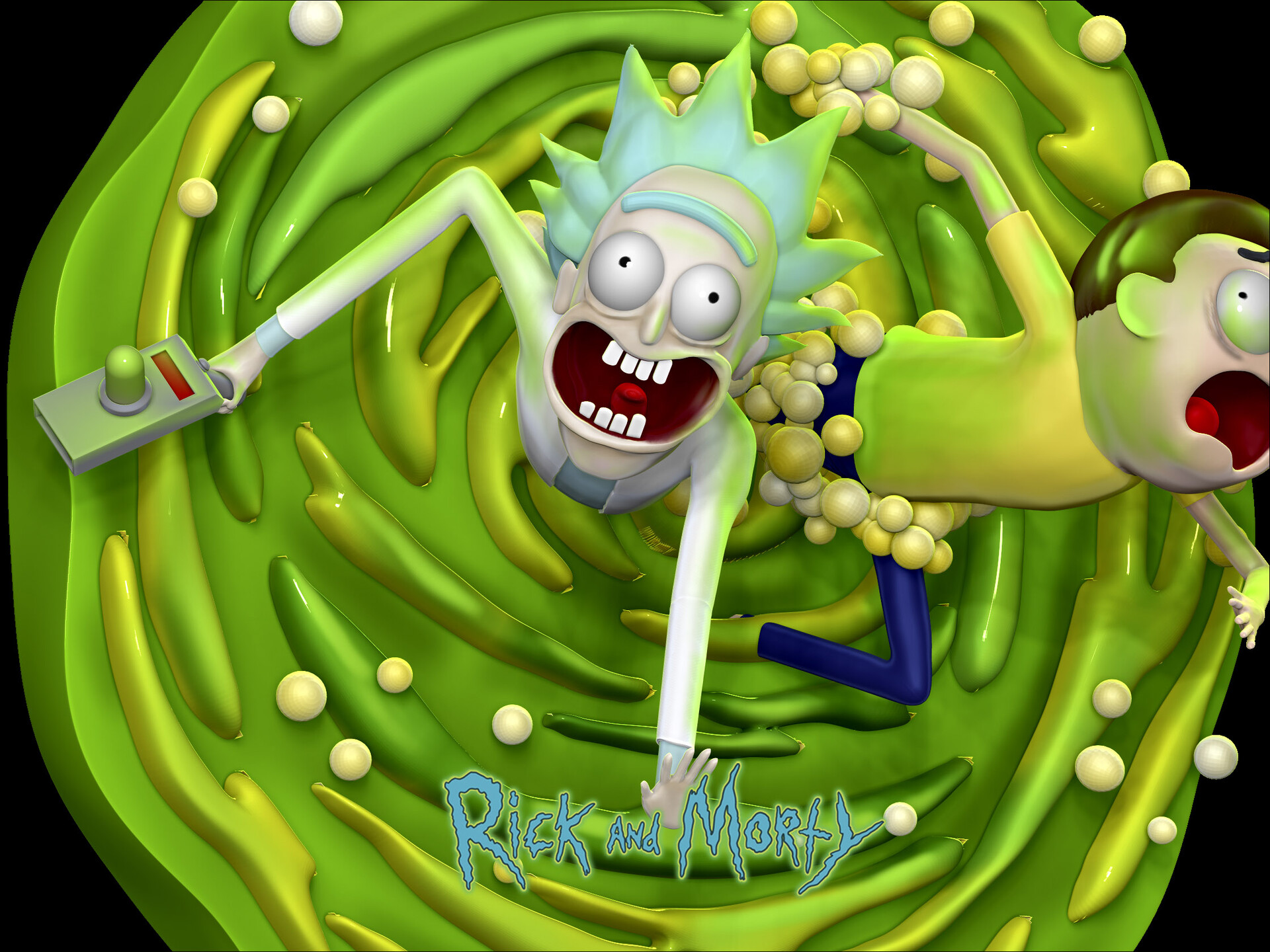 ArtStation - Rick and Morty