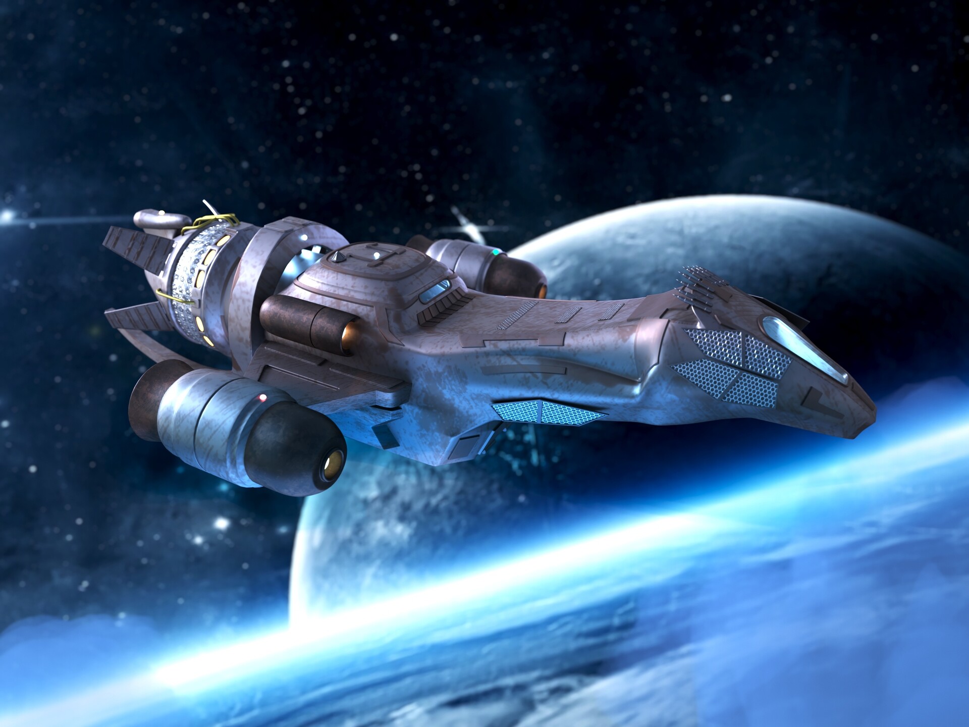 Firefly Serenity Ship Wallpaper