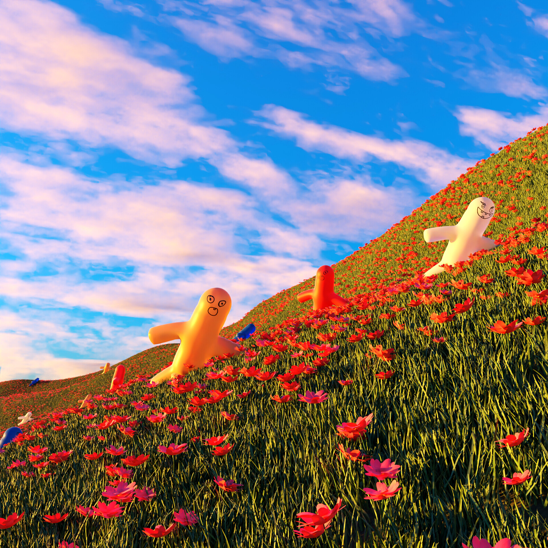 ArtStation - flower fields 2