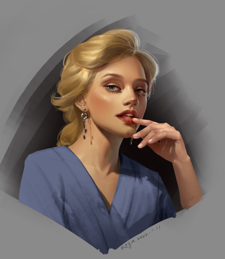 ArtStation - Head practise