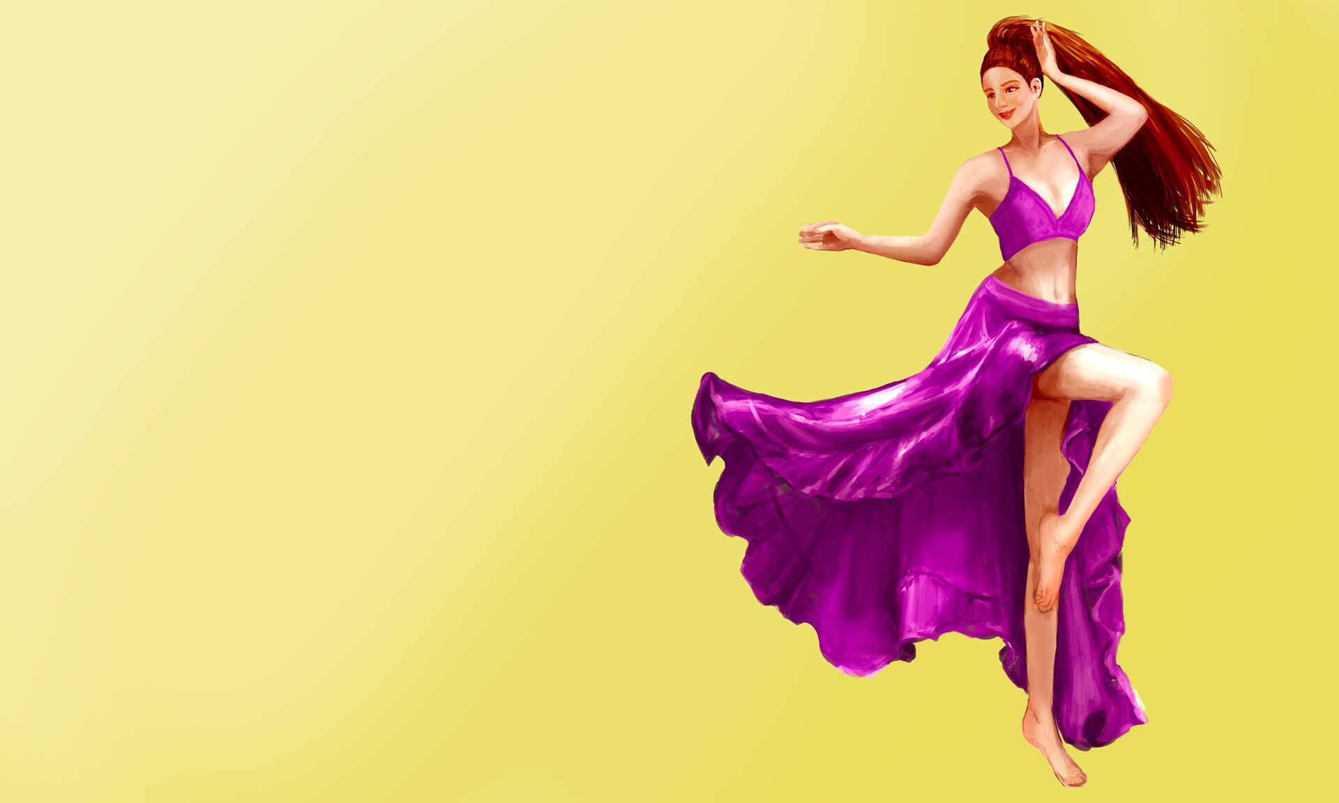 ArtStation - belly dancing