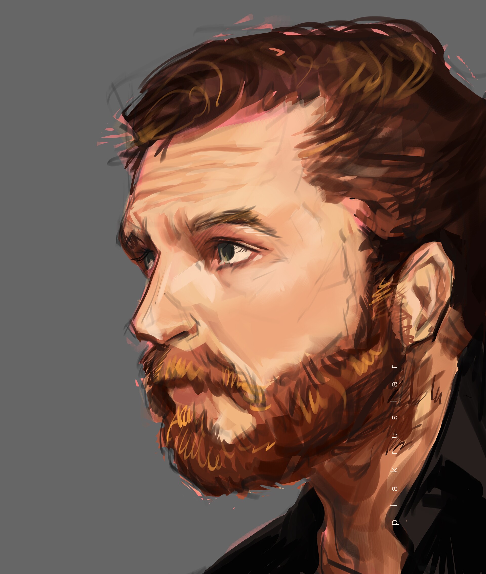ArtStation - Tom Hardy Portrait