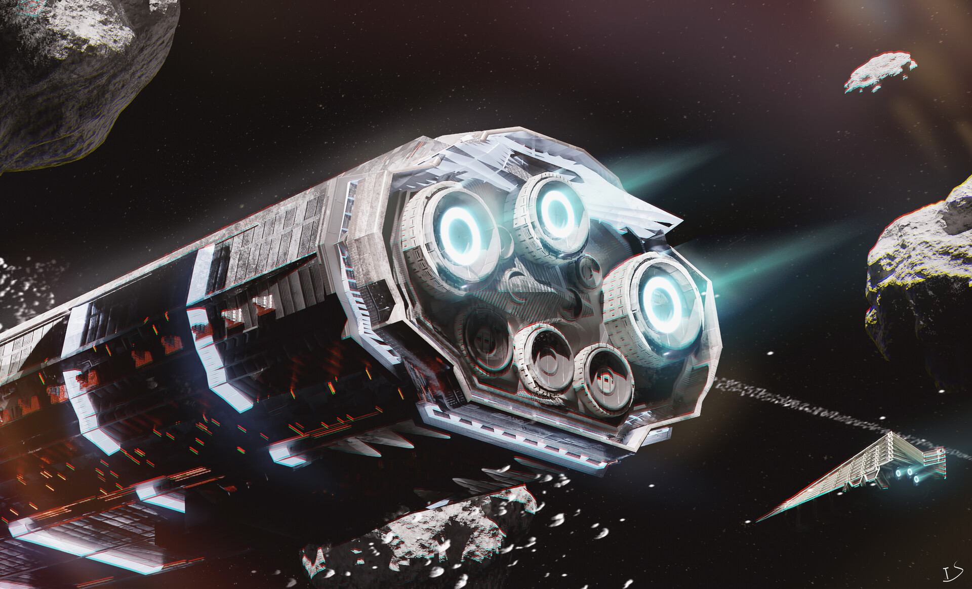 ArtStation - " Starship A