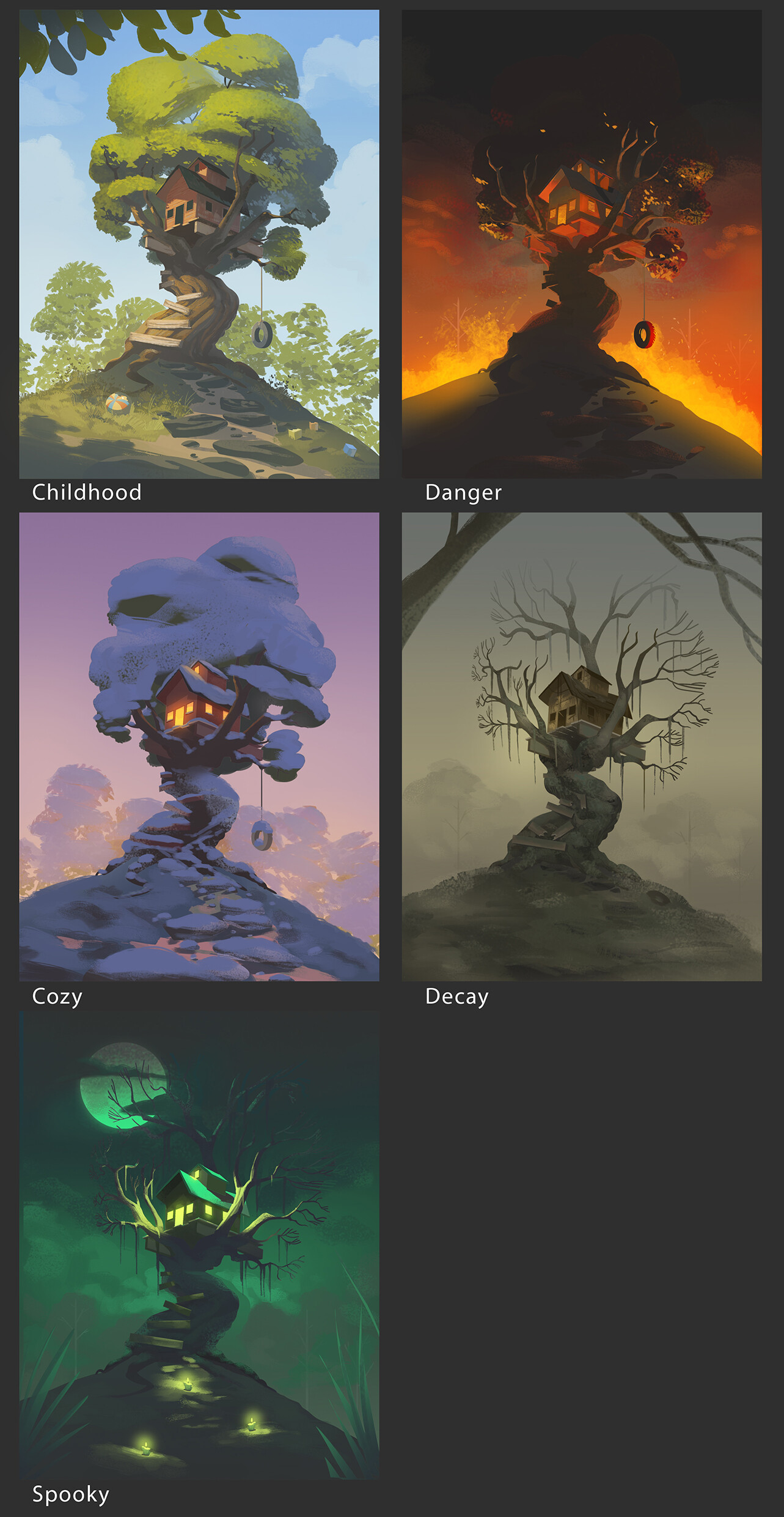 ArtStation - Color and Light Study