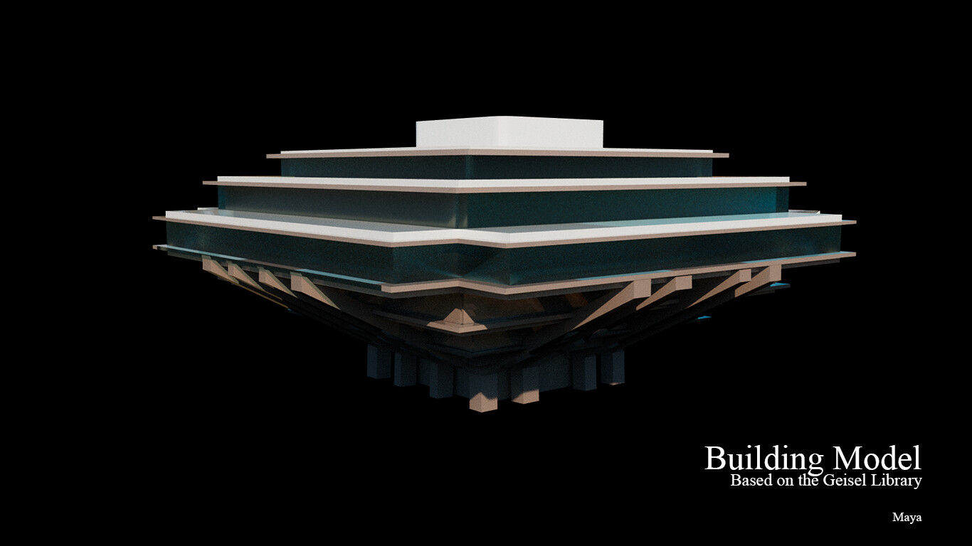 ArtStation - Building 3D Model