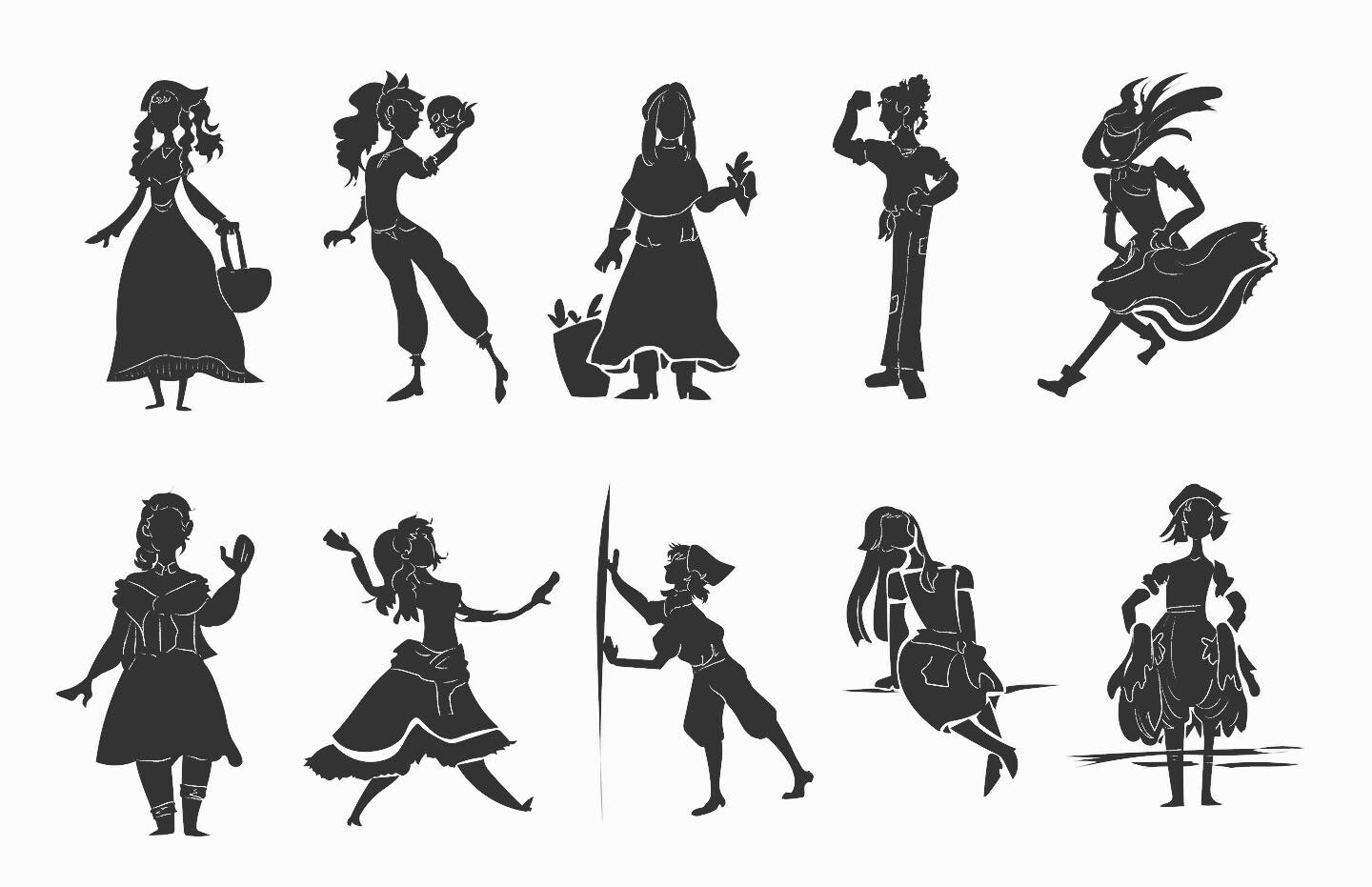 ArtStation - Silhouettes