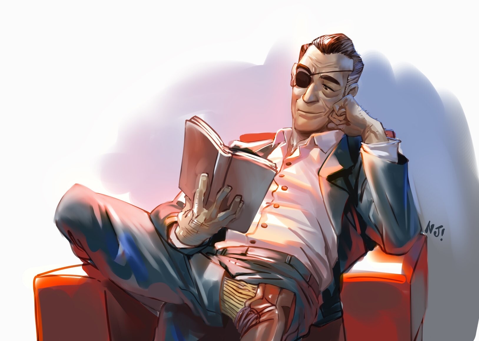 ArtStation - Reading