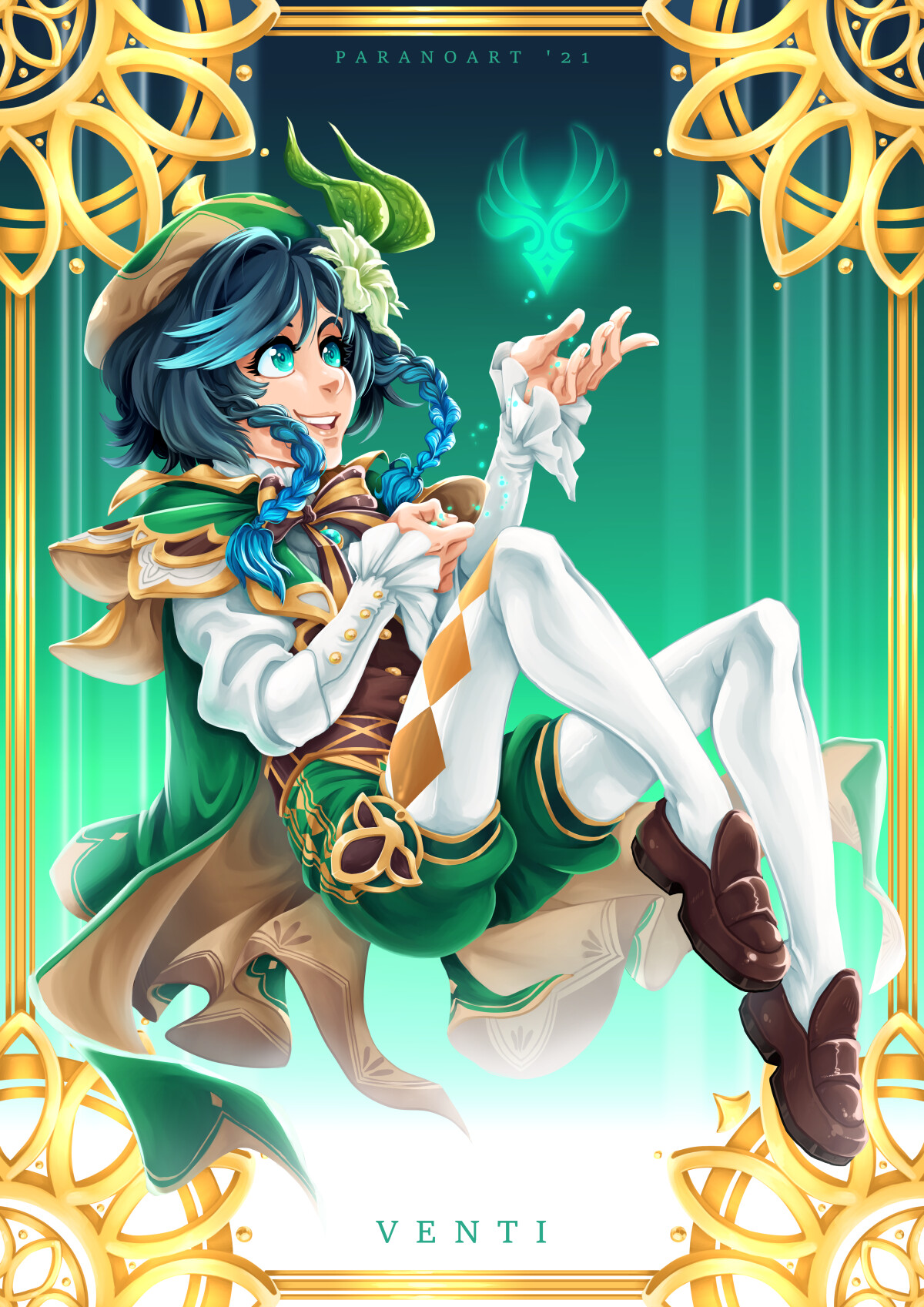 ArtStation - Venti the Bard