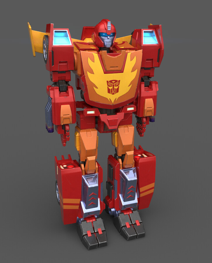 ArtStation - Hot Rod Transformers Heavy Metal