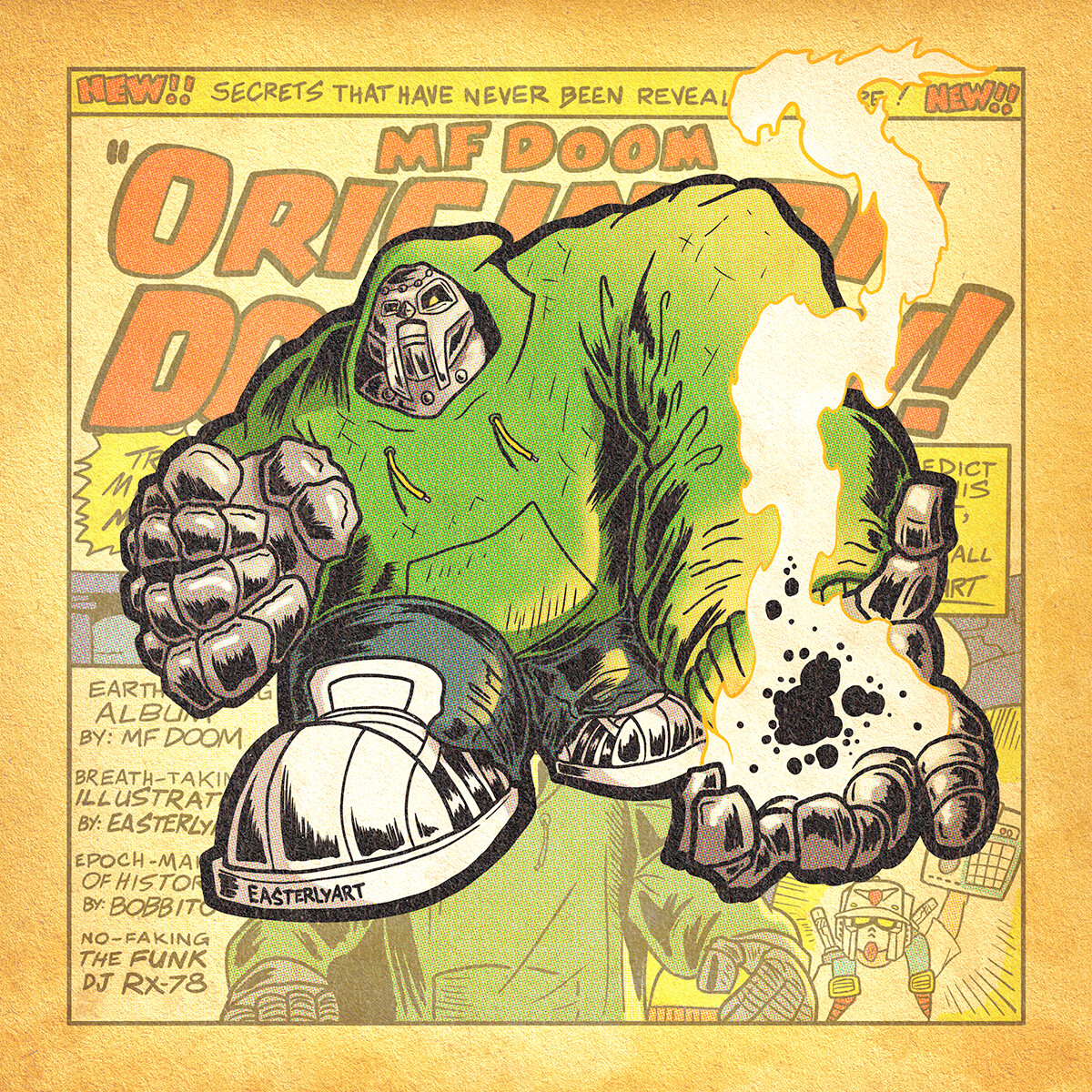 ArtStation - MF DOOM: DOOMSDAY ORIGIN