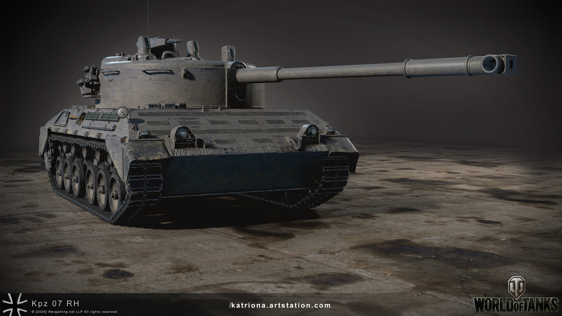ArtStation - Kpz 07 RH World of Tanks