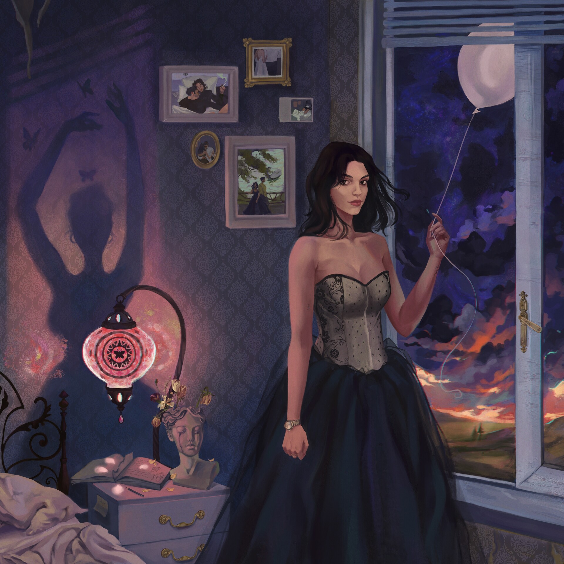 ArtStation - Ego, commissioned album cover