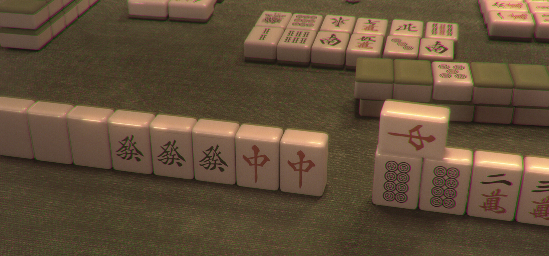 ArtStation - akagi Mahjong