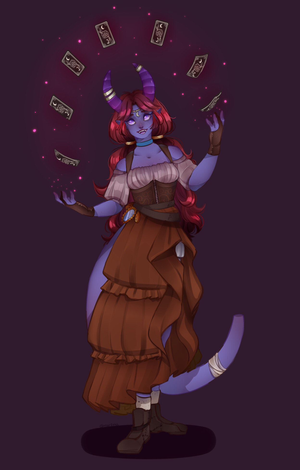 ArtStation - Ember, the Fortune Teller