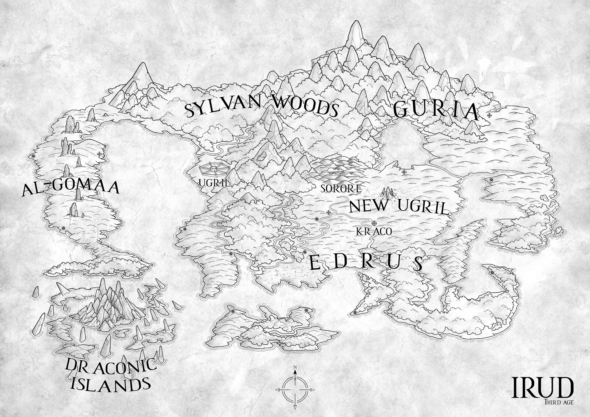 ArtStation - Map of Irud