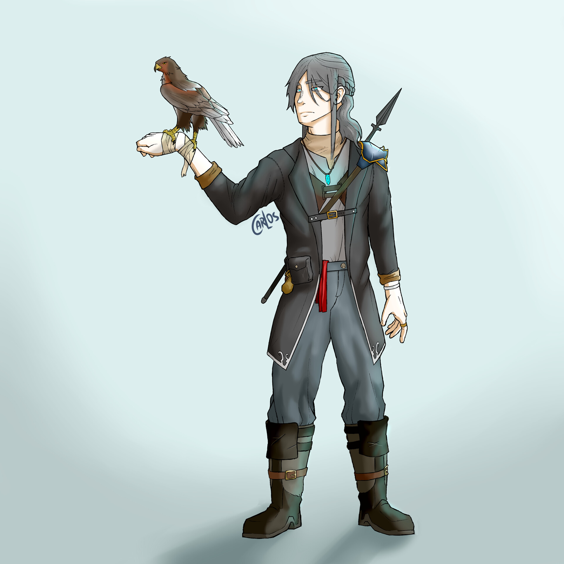 ArtStation - Half-Angel Wizard