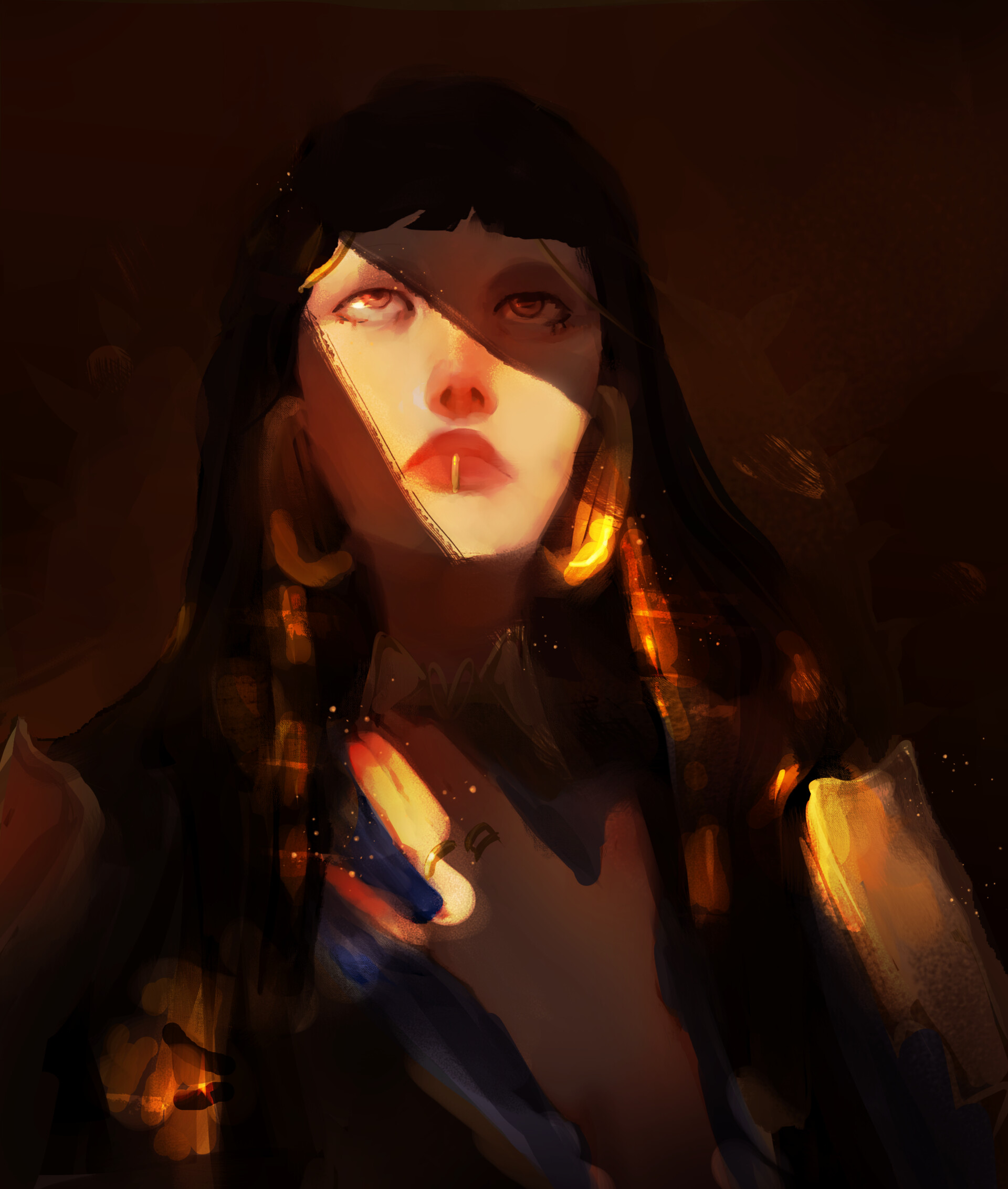 ArtStation - Sunlight in HaeDa - Digital cover concept for a webcomic