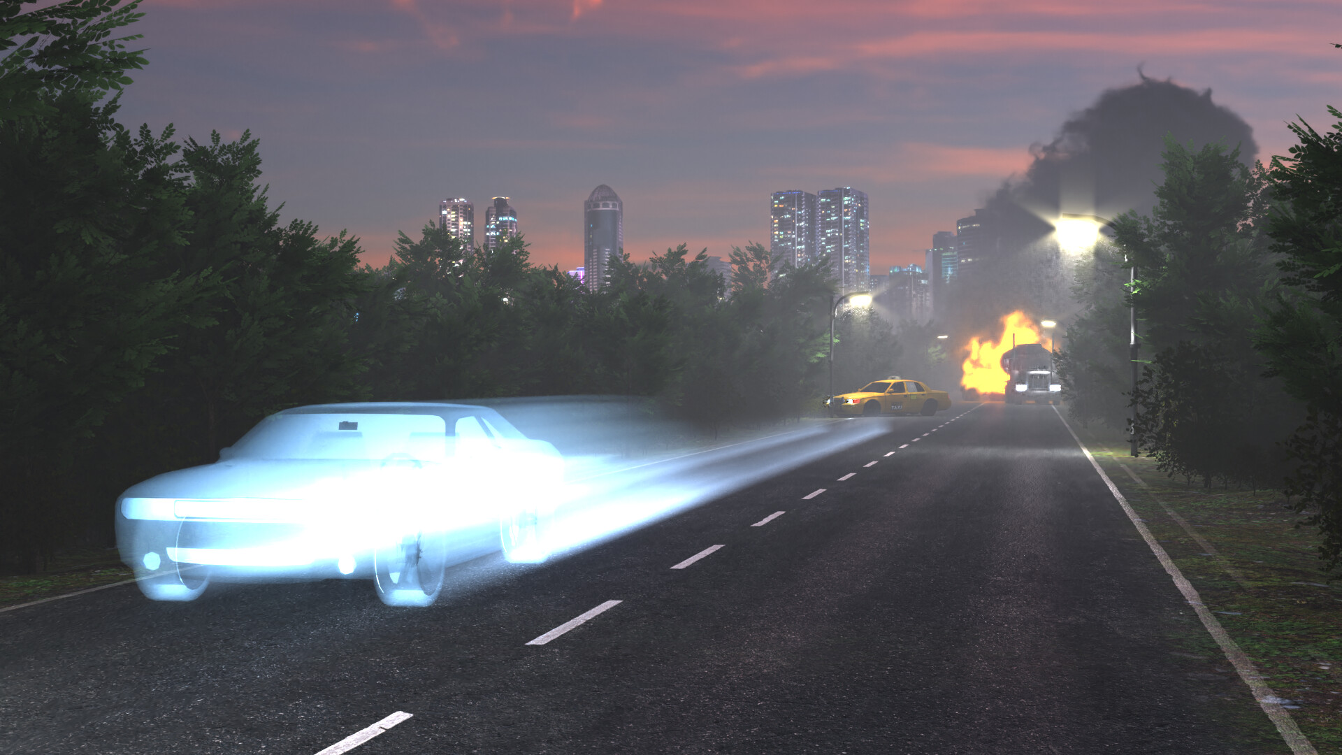 ArtStation - Legend of the Phantom Car