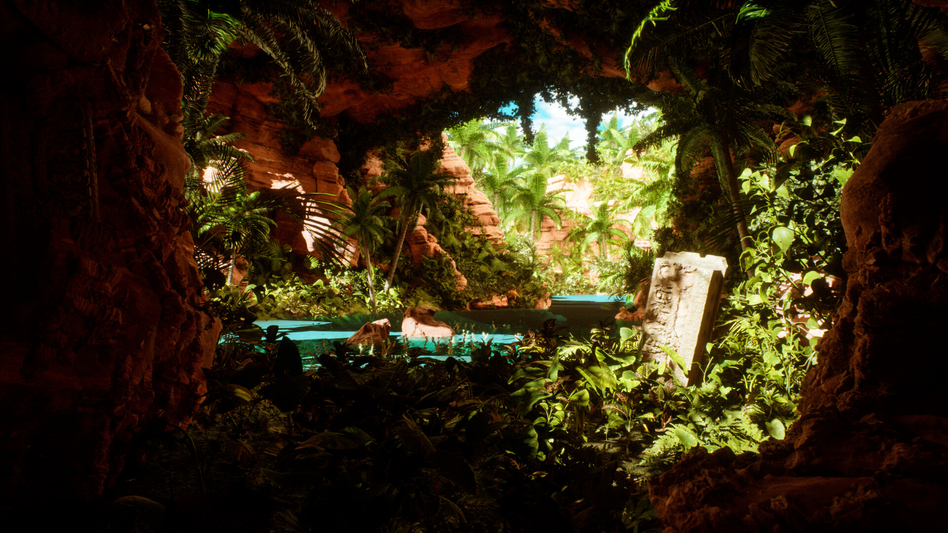 ArtStation - Tropical Cave