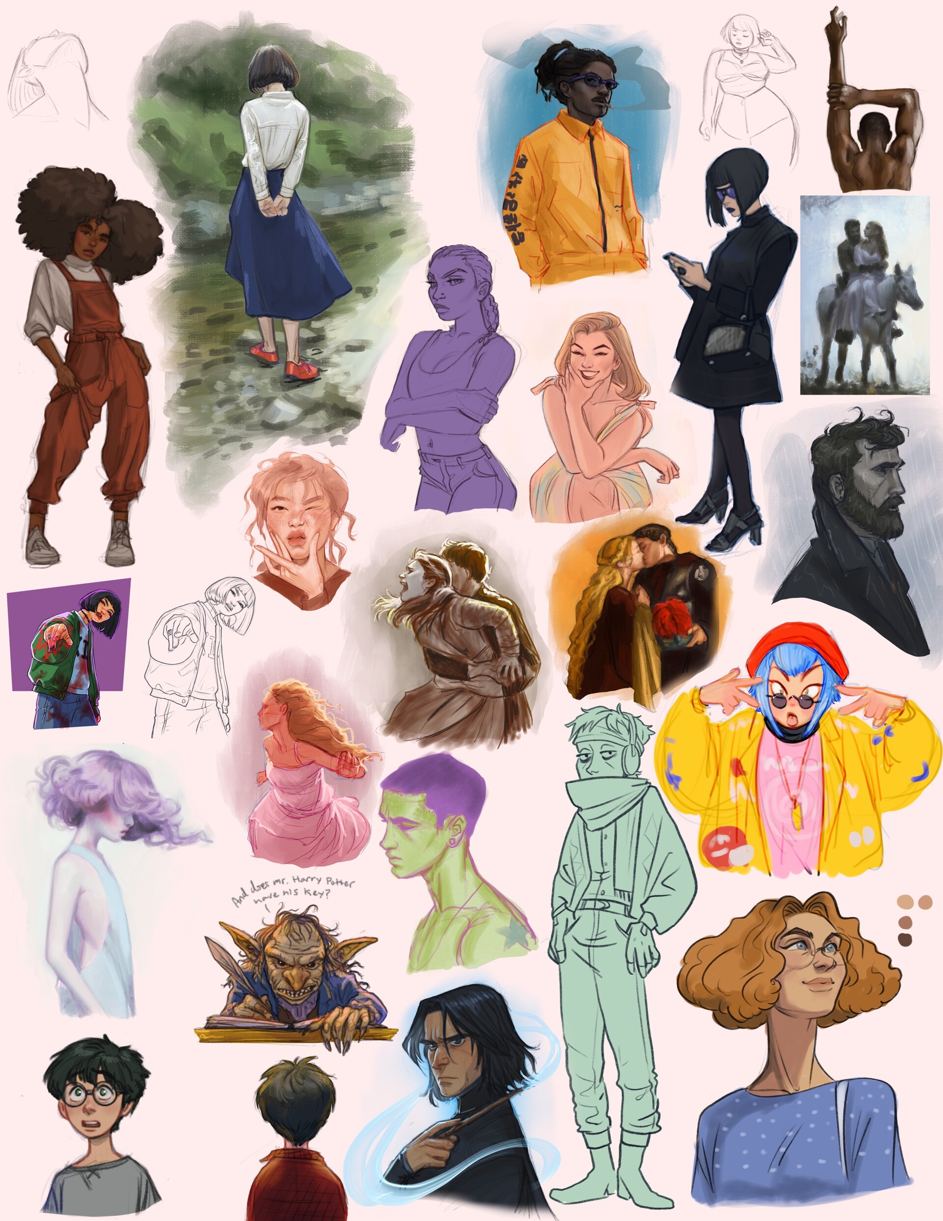 ArtStation - Sketch Pile